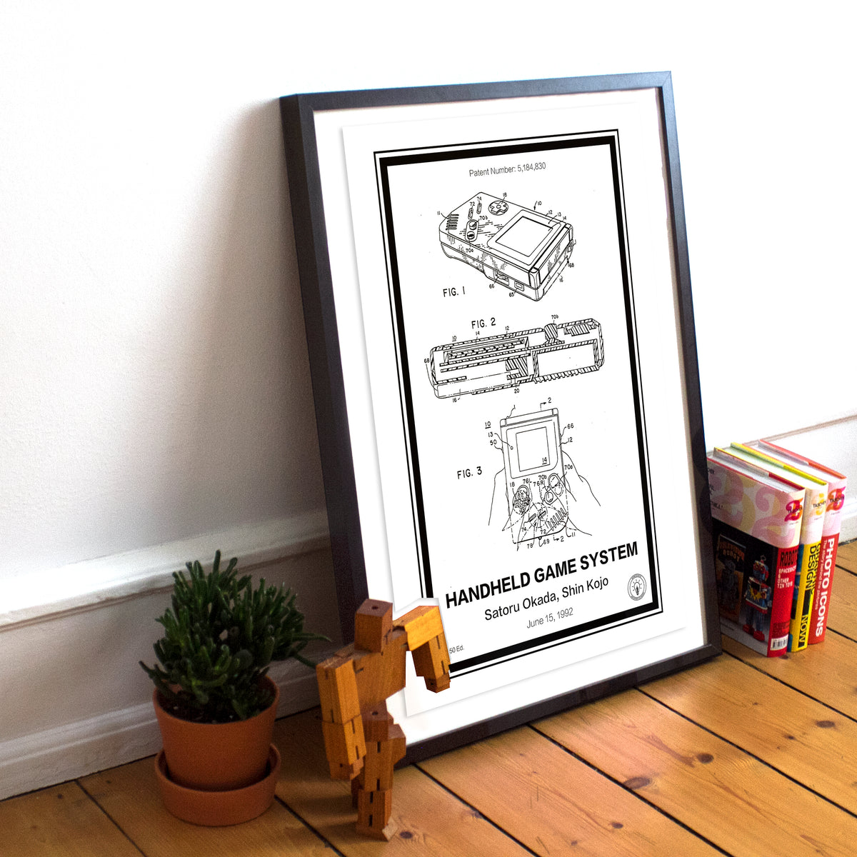 Decorative Gaming Patent Posters - Retro Patents