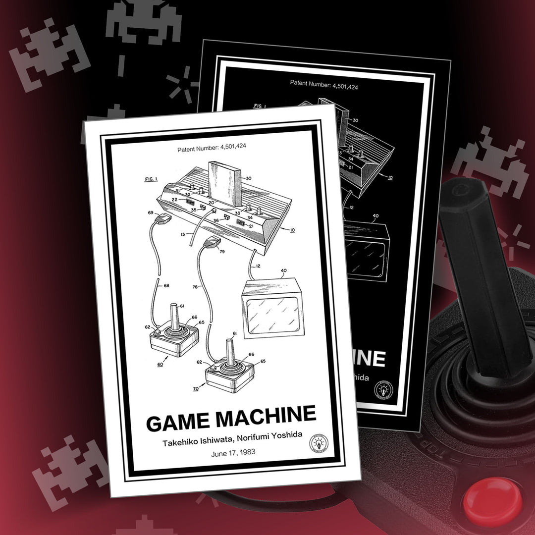 Atari® Patent Print Artwork – Retro Patents