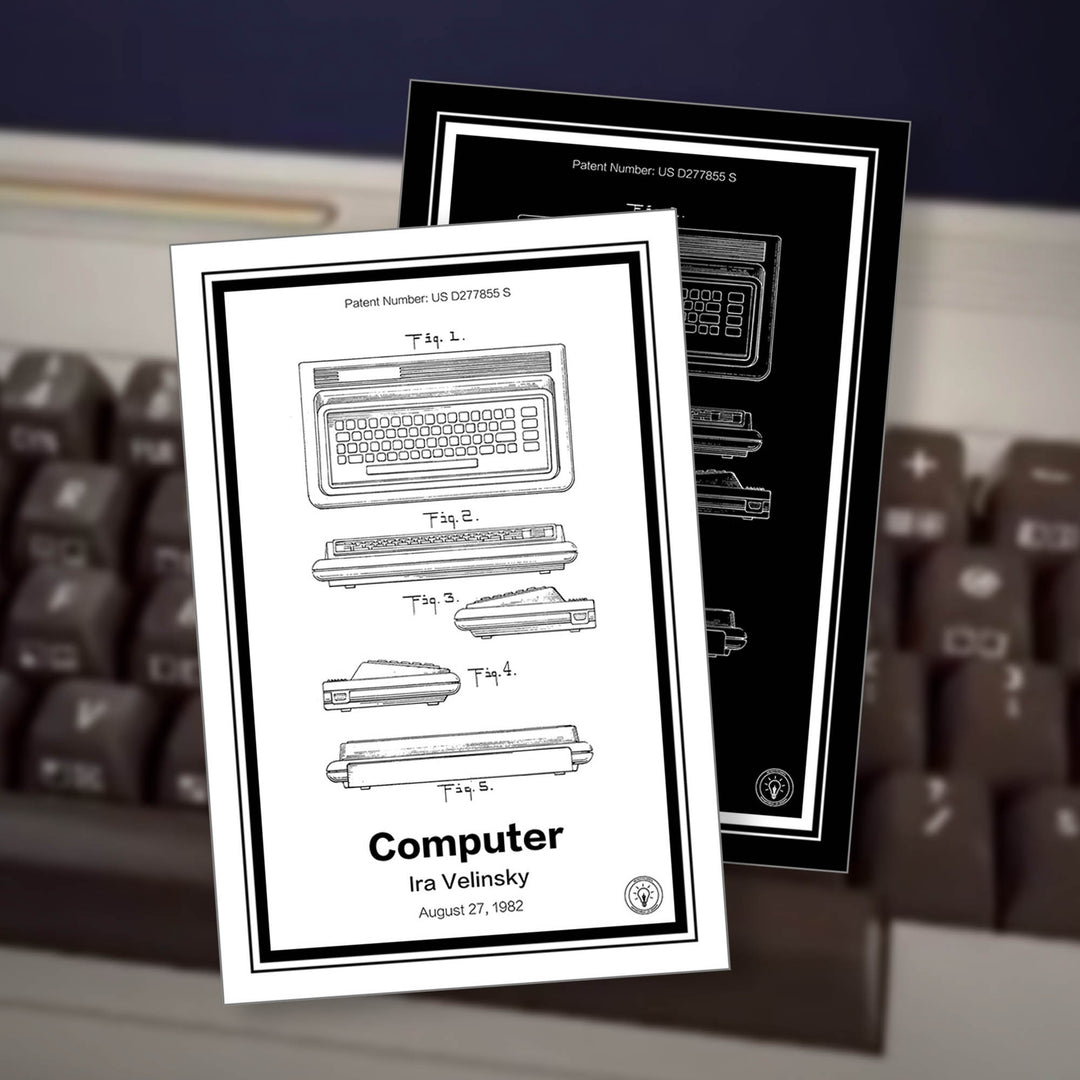 Beautiful Patent Wall Art - Retro Patents